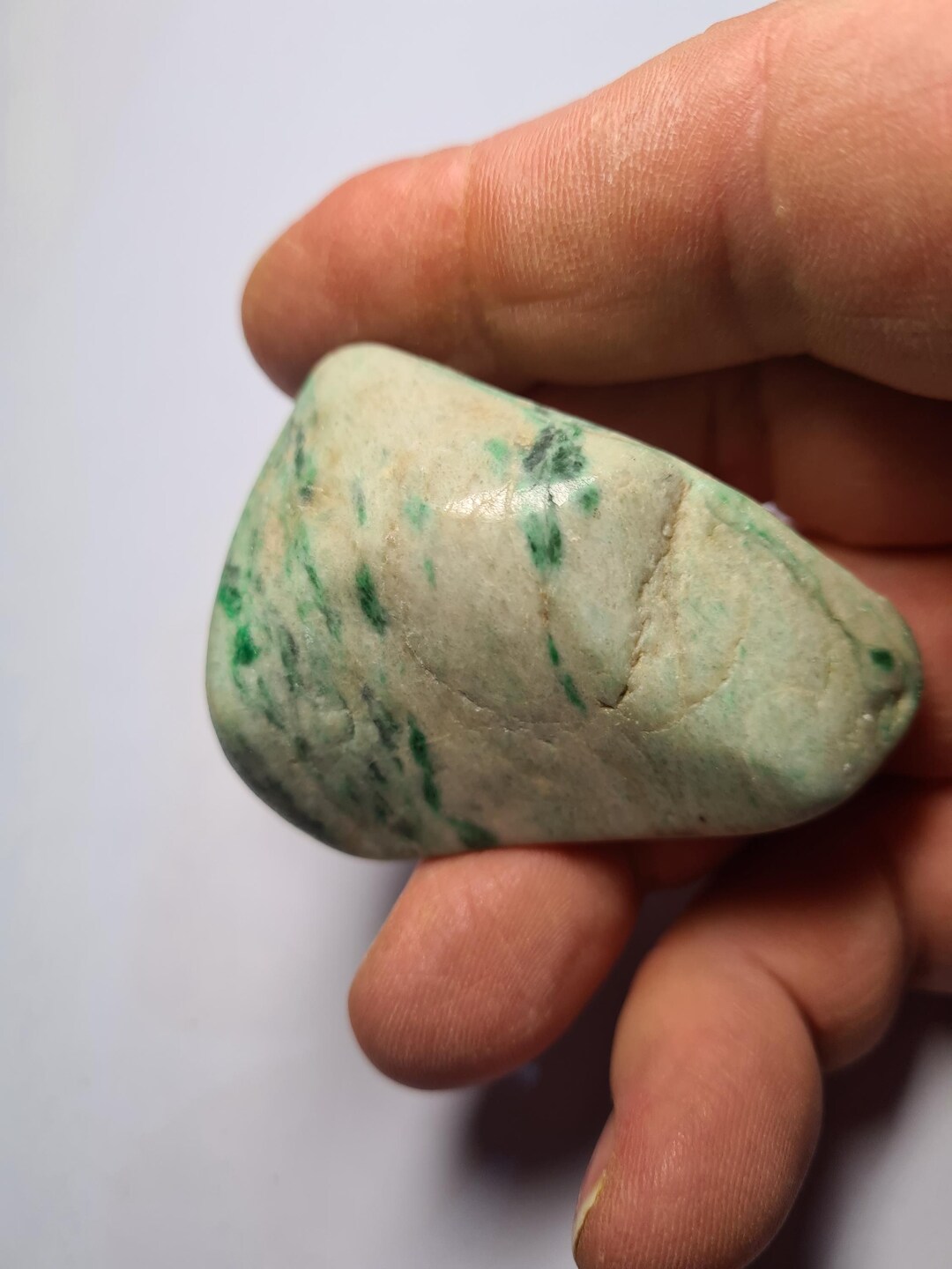Very Interesting Jadeite, Fei Cui, A-jade, Totally Hand-polished From ...