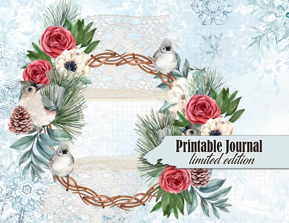 Printable Winter Journal Limited Edition Digital Downloads - Etsy