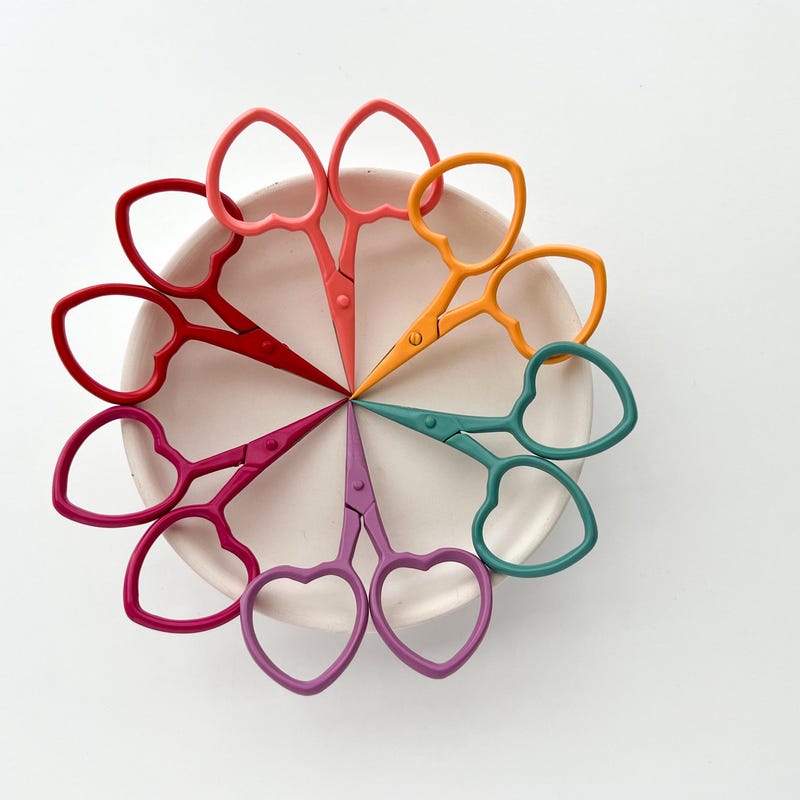 Heart Scissors - Etsy