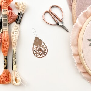 Needle Threader for Embroidery, Cross Stitch, Metal Needle Threader ...