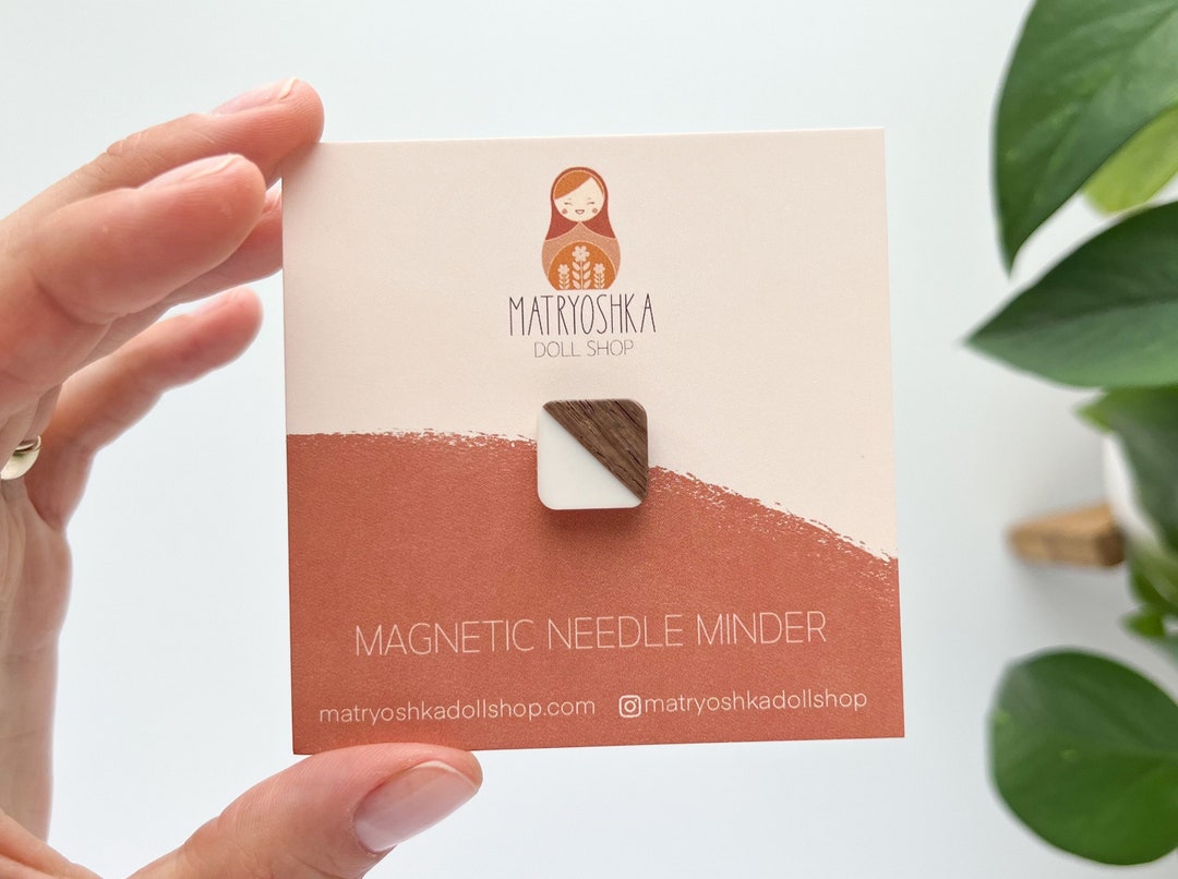 Needle Minder, Minimalist Magnetic Needle Minder for Embroidery, Cross ...