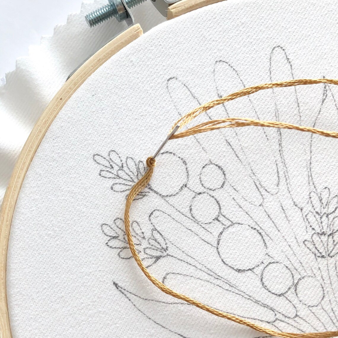 Fall Embroidery Bouquet Pattern Fall Flowers Embroidery Pdf - Etsy