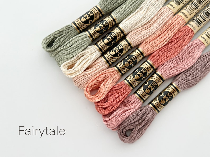 DMC Floss Bundle, Embroidery Thread Bundle, Embroidery Floss, DMC ...