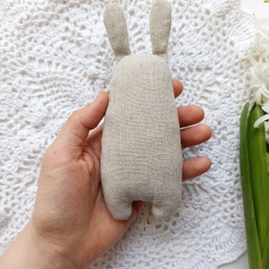 PDF Pattern + Video Tutorial, Handmade Bunny Toy With Botanical ...