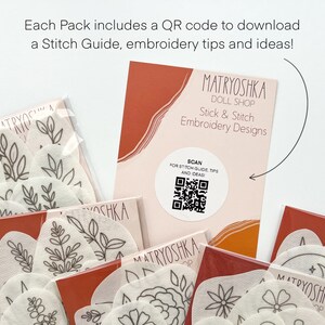 Summer Stick and Stitch Embroidery, Stick and Stitch Patterns, Water ...