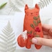 PDF Pattern Video Tutorial Handmade Fox Toy Sewing Pattern - Etsy