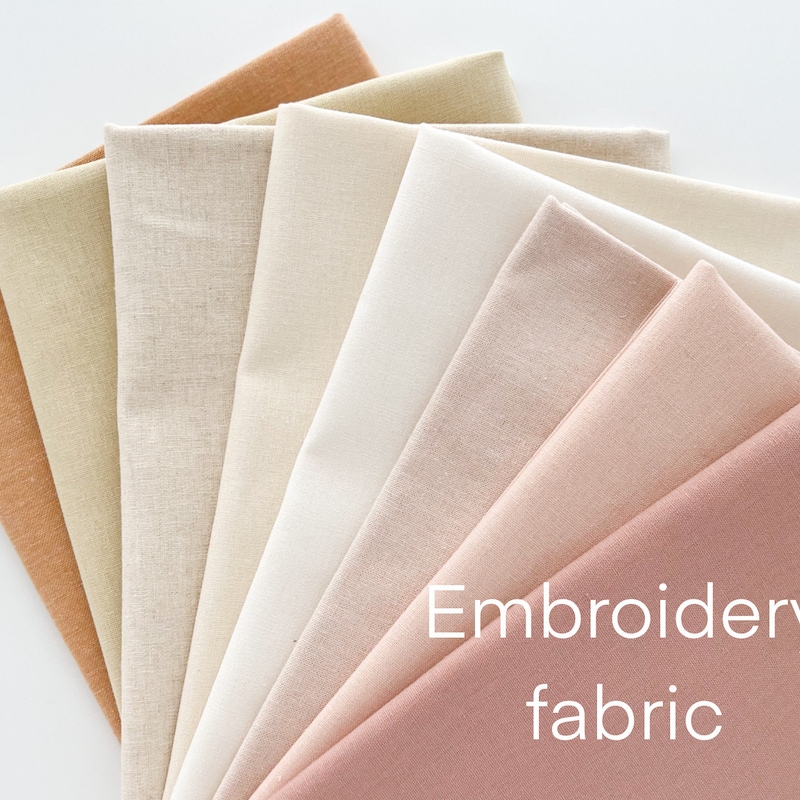 Embroidery Fabric - Etsy