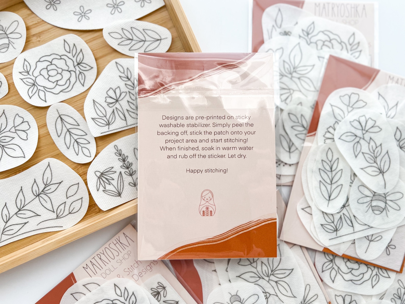 Stick and Stitch Patterns FOR CLOTHING, Stick and Stitch Embroidery ...