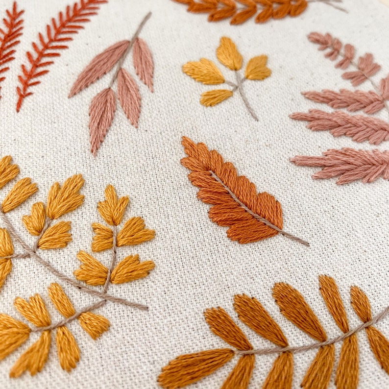 Botanical Embroidery Pattern Spring Embroidery Pattern Pdf - Etsy