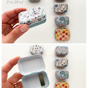 Needle Case, Magnetic Needle Box, Needle Tin, Travel Needle Holder ...