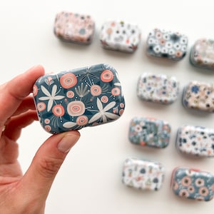 Needle Case, Magnetic Needle Box, Needle Tin, Travel Needle Holder ...