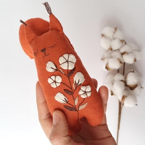 PDF Pattern and Video Tutorial, Squirrel Toy Sewing Pattern, Stuffed ...