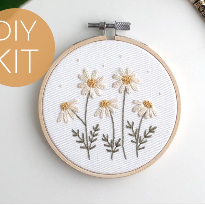 Hand Embroidery Kit - Etsy