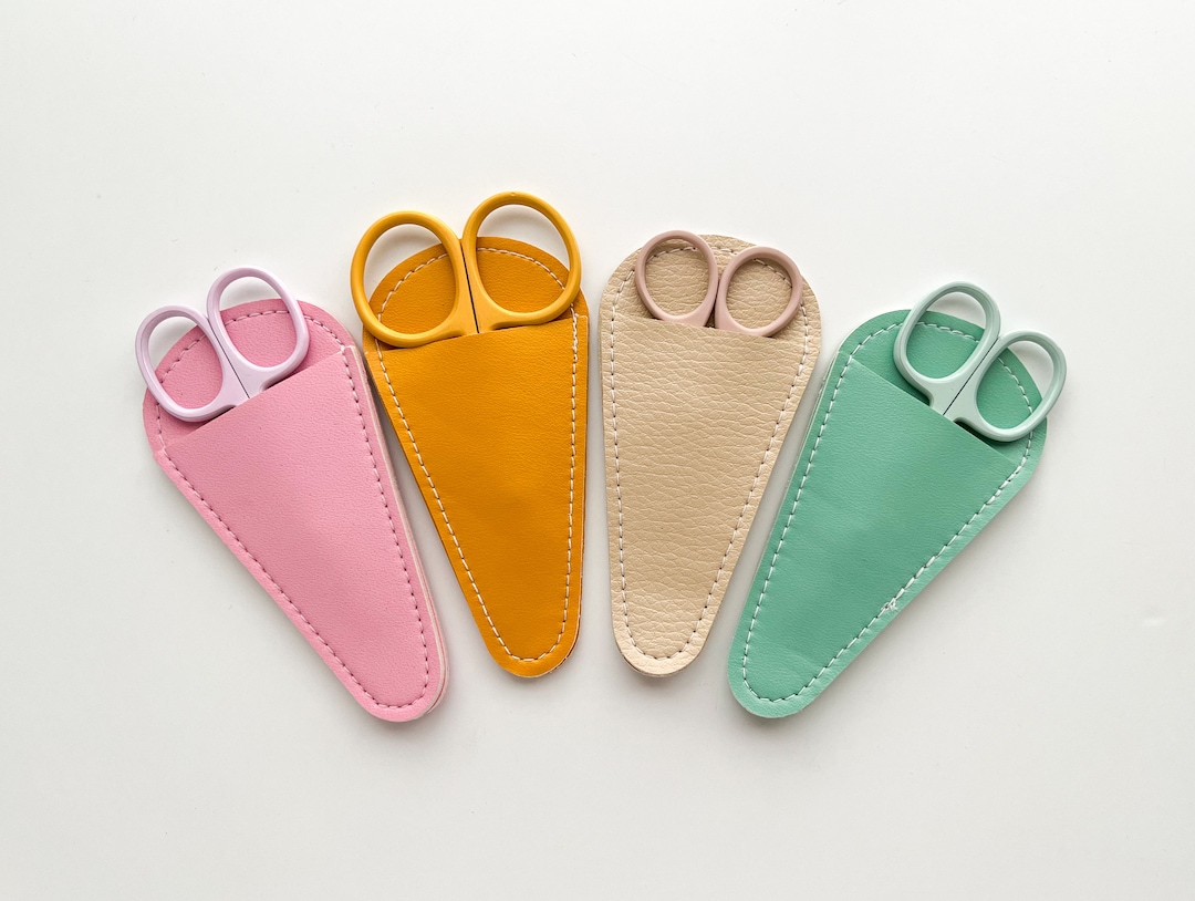 Scissor Sheath, Leather Sheath, Small Scissors Case, Embroidery ...