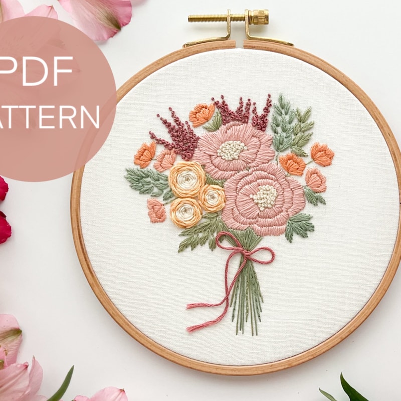 Pdf Embroidery - Etsy