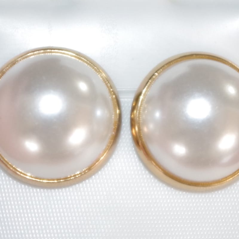 Omega Back Earrings - Etsy