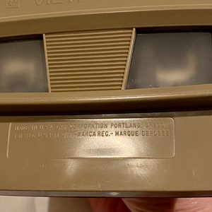 70s Vintage Gaf View-master Toy With 36 3D Stereo Reels - Works ...