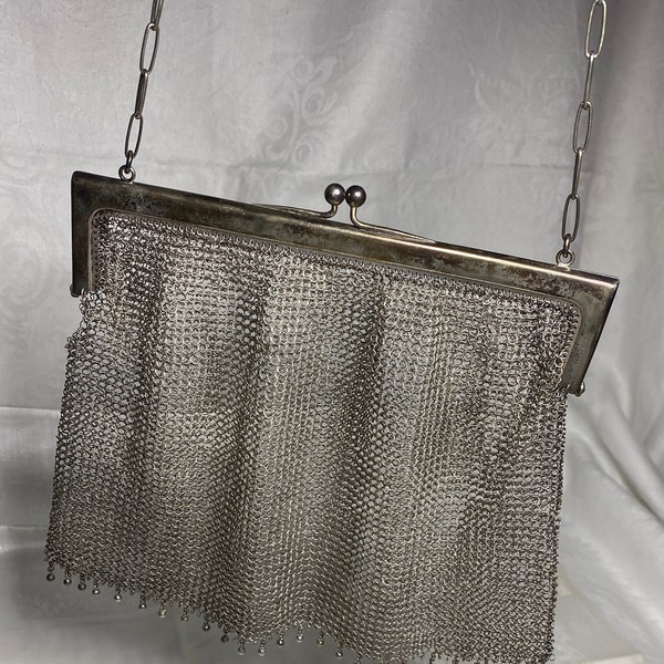Vintage Mesh Purse - Etsy