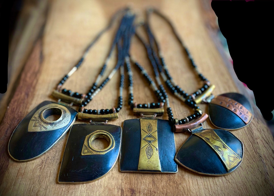 Tuareg Jewellery,ebony Pendant,unisex Necklace,men Jewellery,woman ...