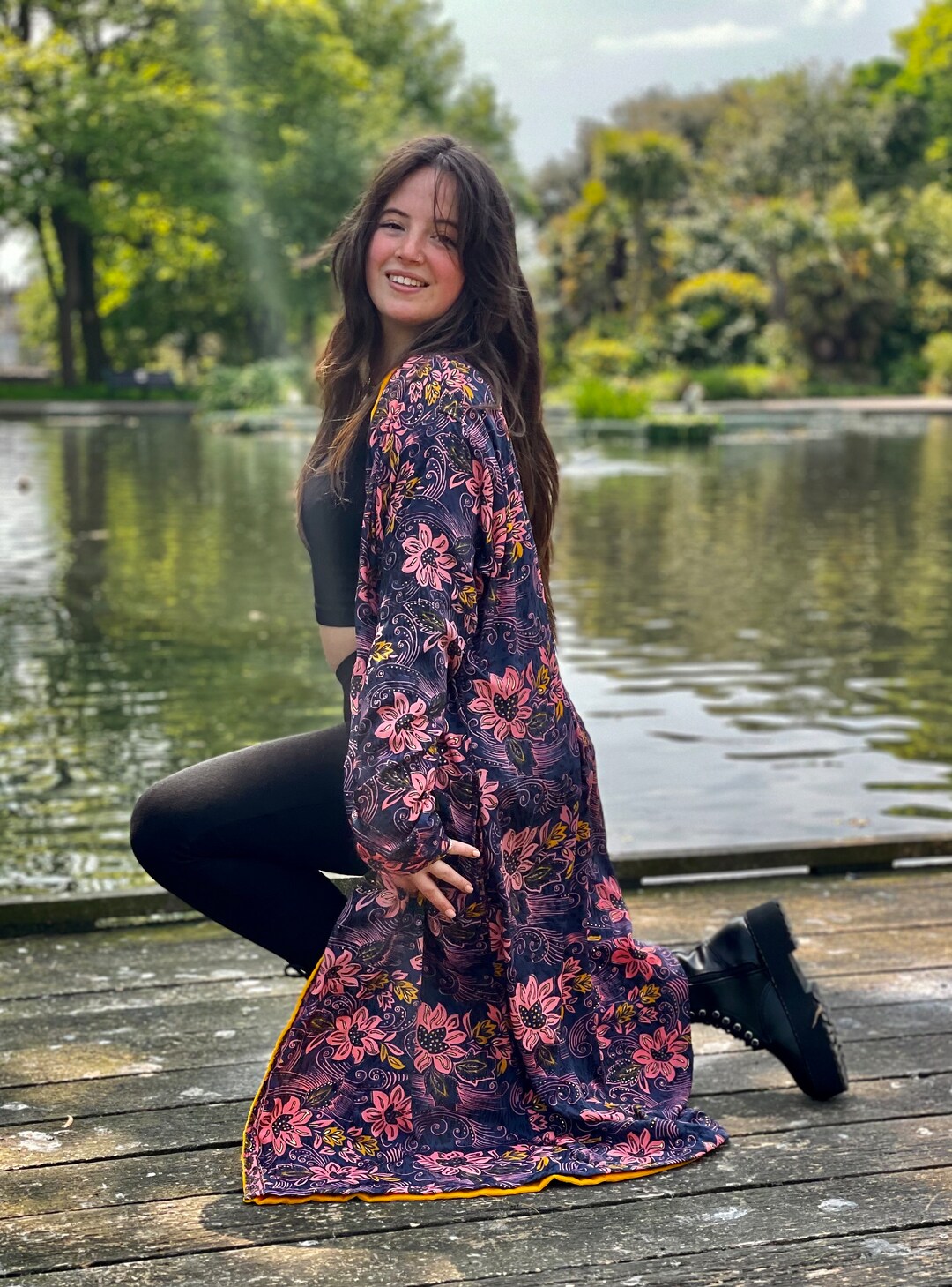 Boho Chic Jacket,reversible Jacket,velvet Long Jacket,unisex Jacket ...