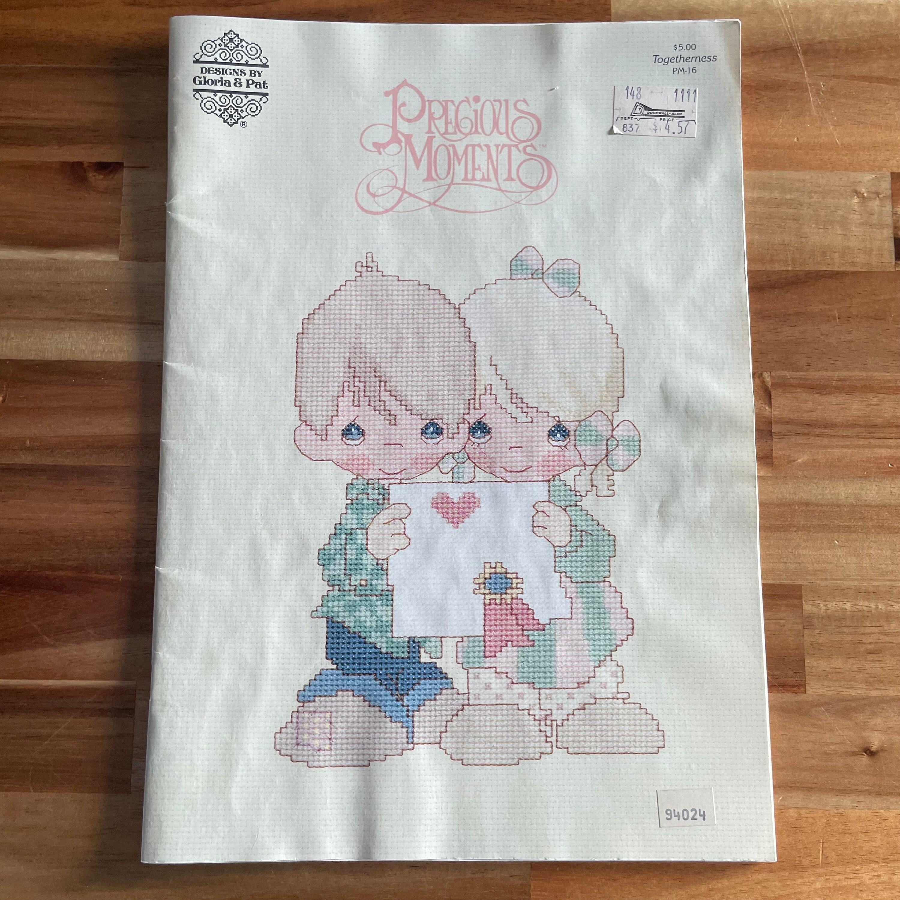 Precious Moments Cross Stitch Pattern Book PM-16 Togetherness Designs ...