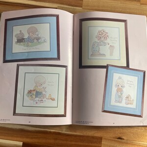Precious Moments Cross Stitch Pattern Book PM-16 Togetherness Designs ...