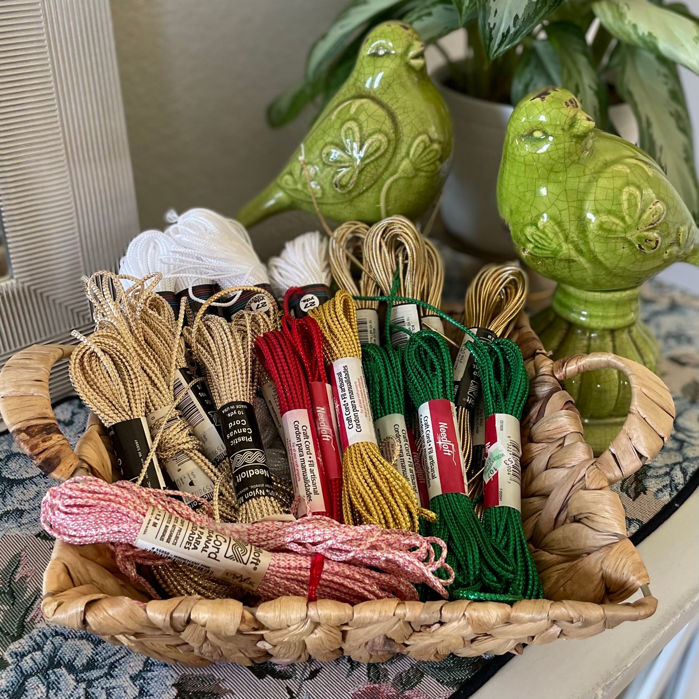 Yarn for Plastic Canvas Crafts, Embroidery, and Needlepoint Holiday ...