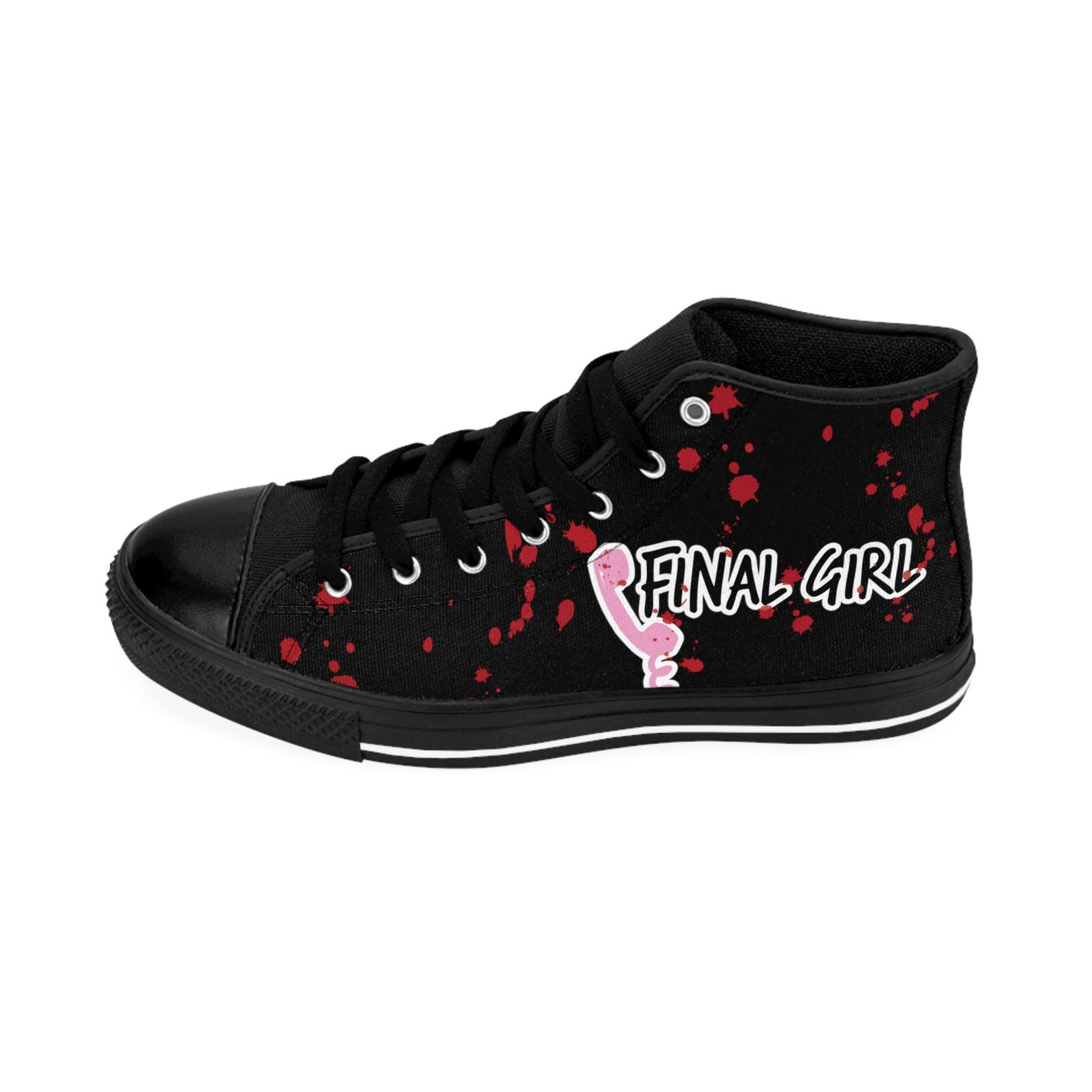 Final Girl High Top Sneakers: Horror Movie Fan Shoes - Etsy