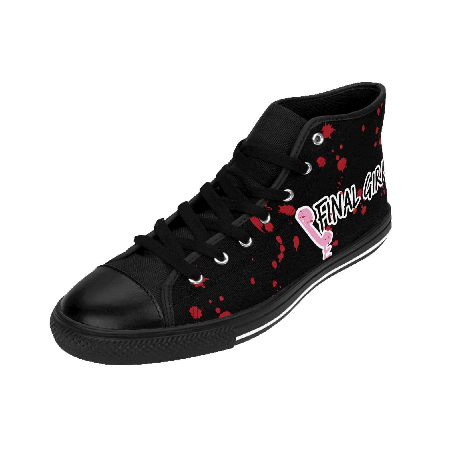 Final Girl High Top Sneakers: Horror Movie Fan Shoes - Etsy
