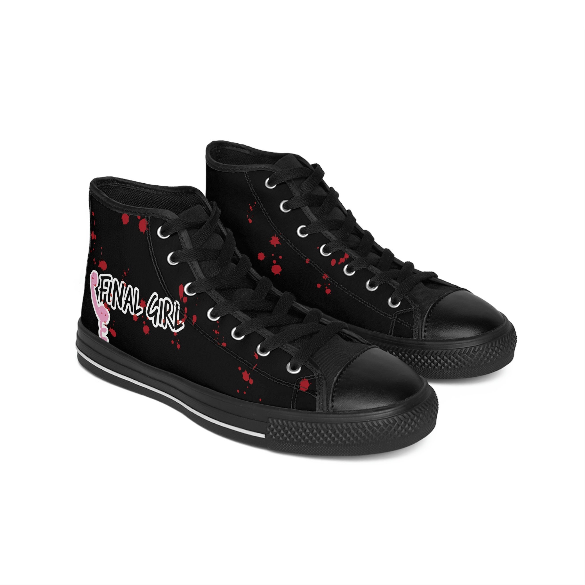 Final Girl High Top Sneakers: Horror Movie Fan Shoes - Etsy