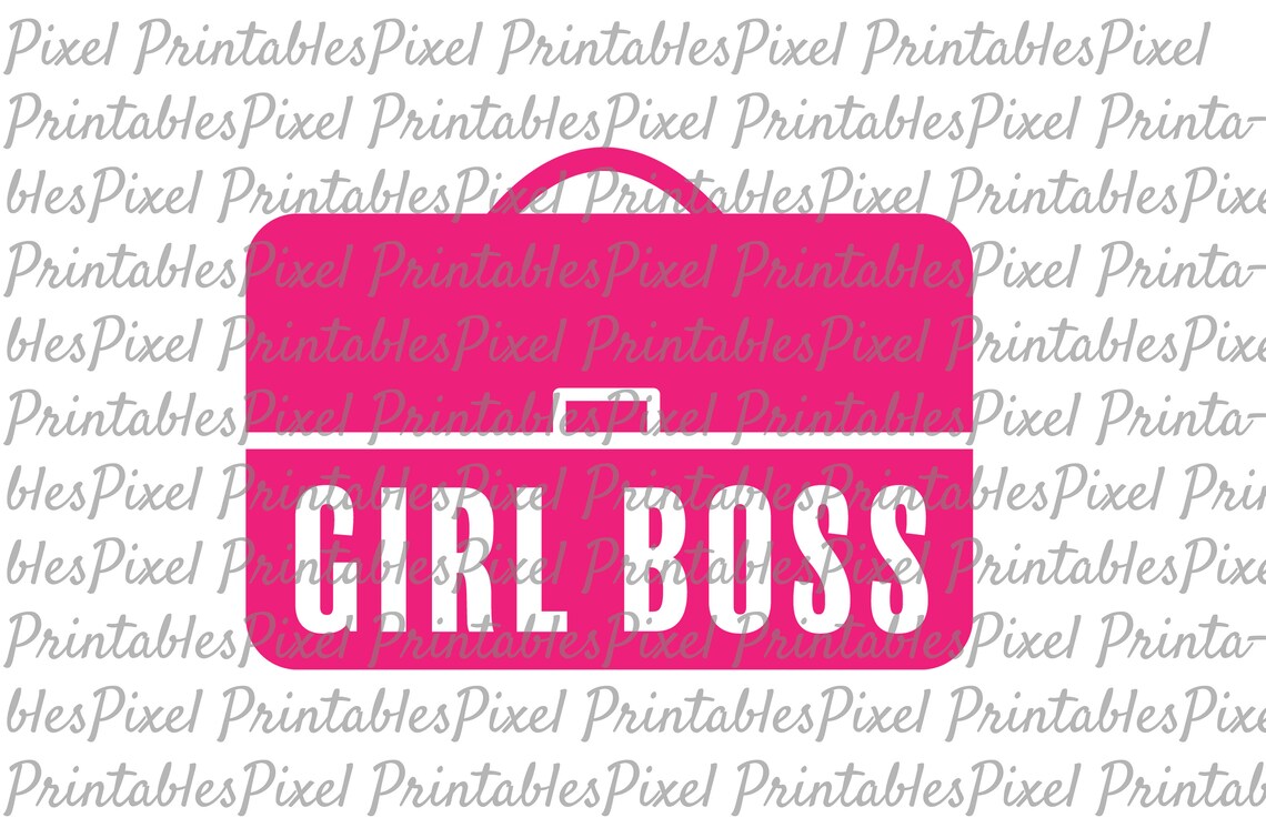 Girl Boss SVG Cut File Boss Lady Cricut File Png Eps Dxf - Etsy