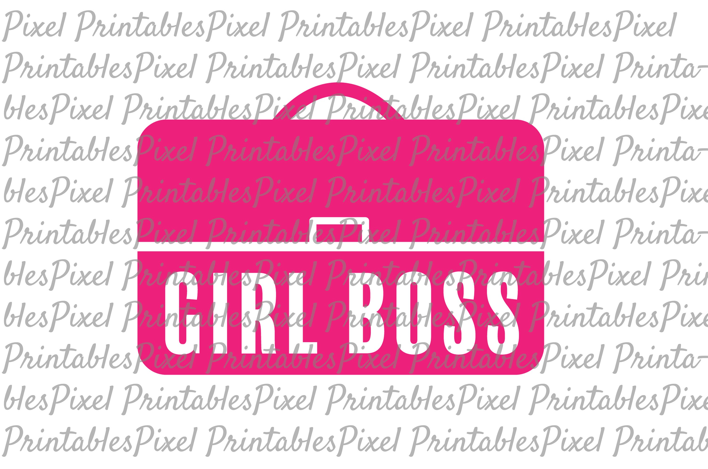 Girl Boss SVG Cut File Boss Lady Cricut File Png Eps Dxf - Etsy