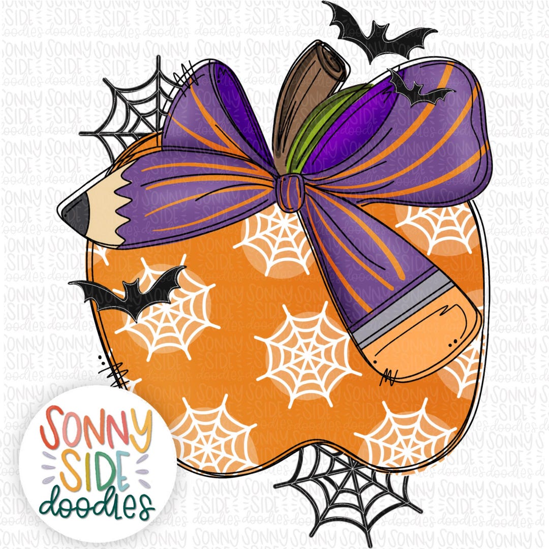 Apple Bow Png | Girl Apple | Halloween Apple PNG | Coquette Pencil ...