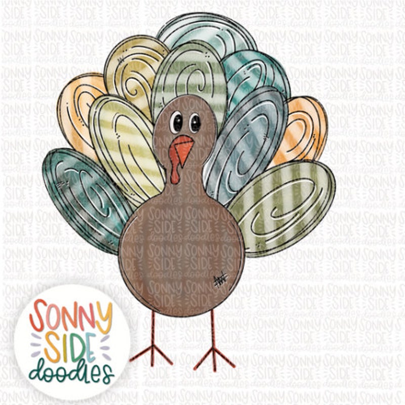 Turkey Doodle - Etsy
