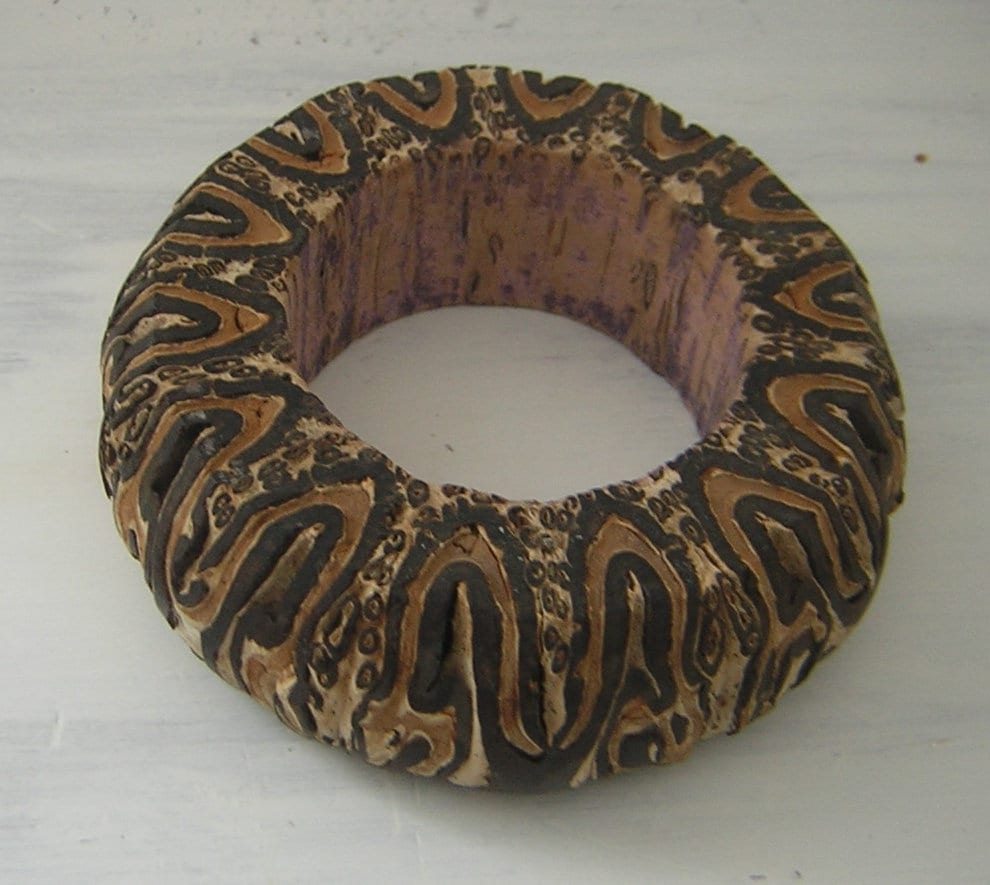 Wooden Sculptural Ring Wall Art / Ornament, Wood Art, Wood Sculpture ...
