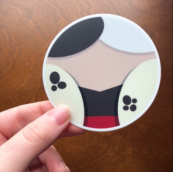 Cruella de Vil Inspired Sticker | Etsy