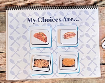 Food Choice Board Autism - Etsy