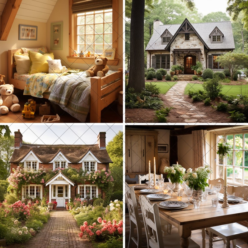 Country Cottage Interior Design Living Room Photography Setup Grandmas ...