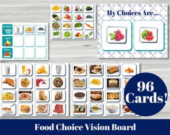Food Choice Board Autism - Etsy