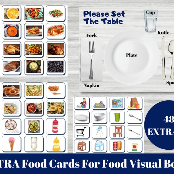 Communication Cards Adult - Etsy