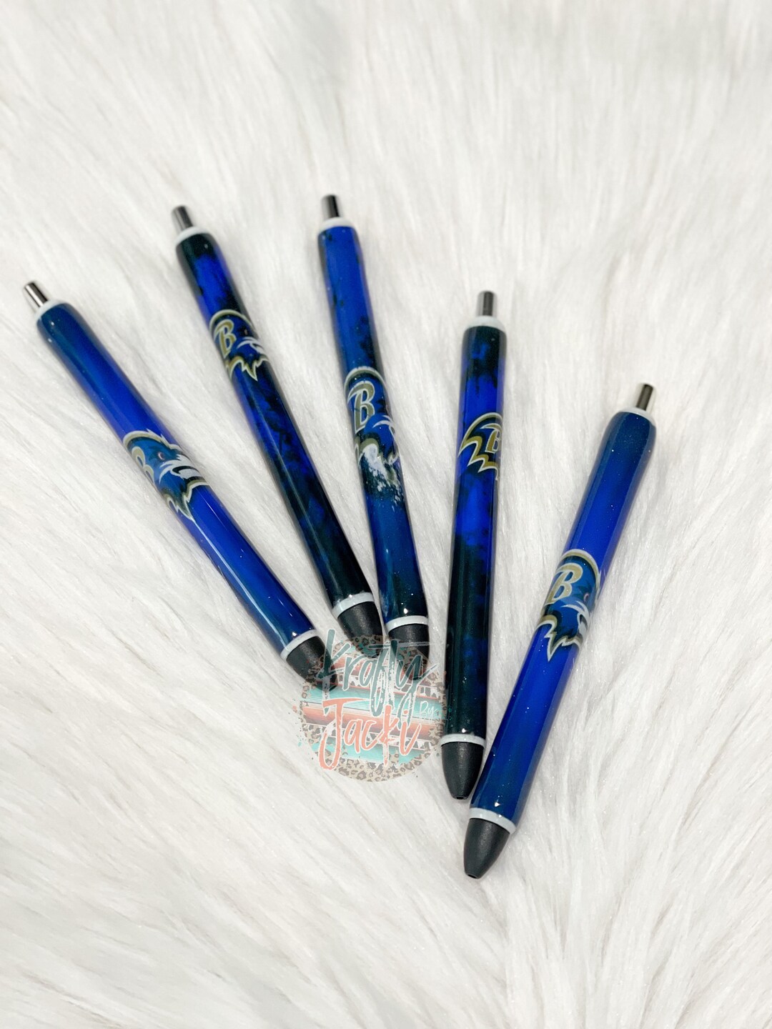 Baltimore Ravens Epoxy Pen Custom Pen Gel Pen .7 Gel Pen - Etsy