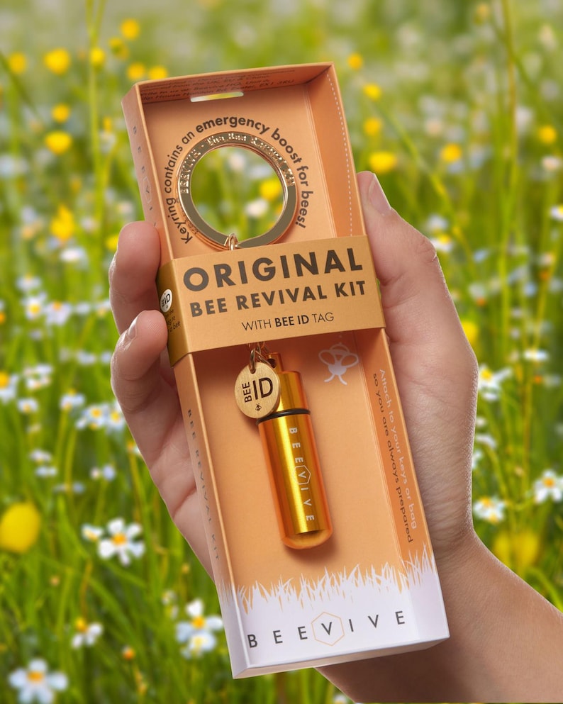 Personalised Original Bee Revival Kit With Bee ID Tag - Etsy UK