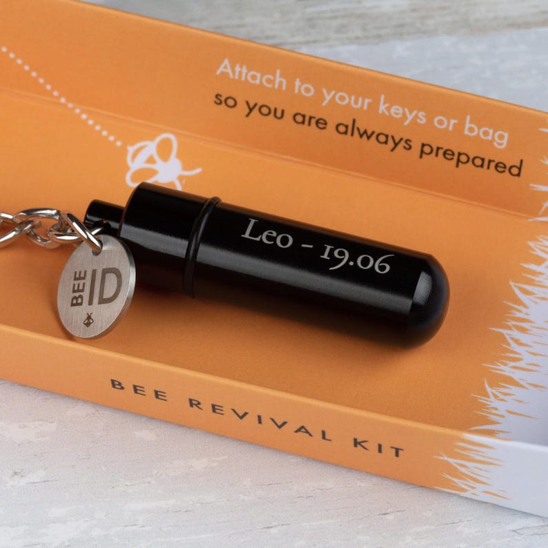 Personalised Original Bee Revival Kit With Bee ID Tag - Etsy UK