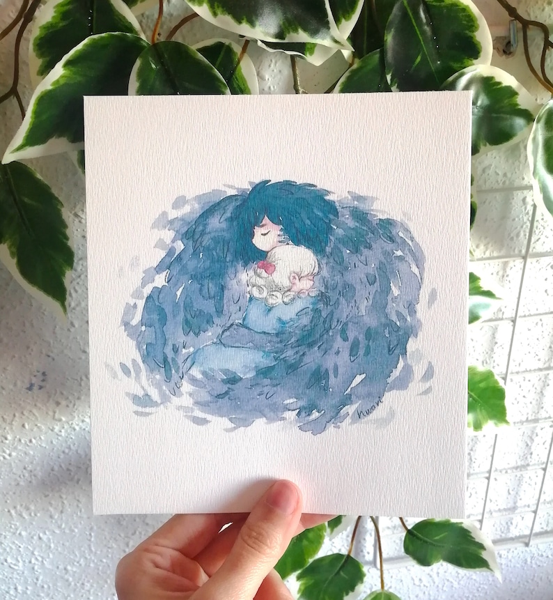 ANIME PRINT Fanart Art Print Anime Style Anime Print - Etsy