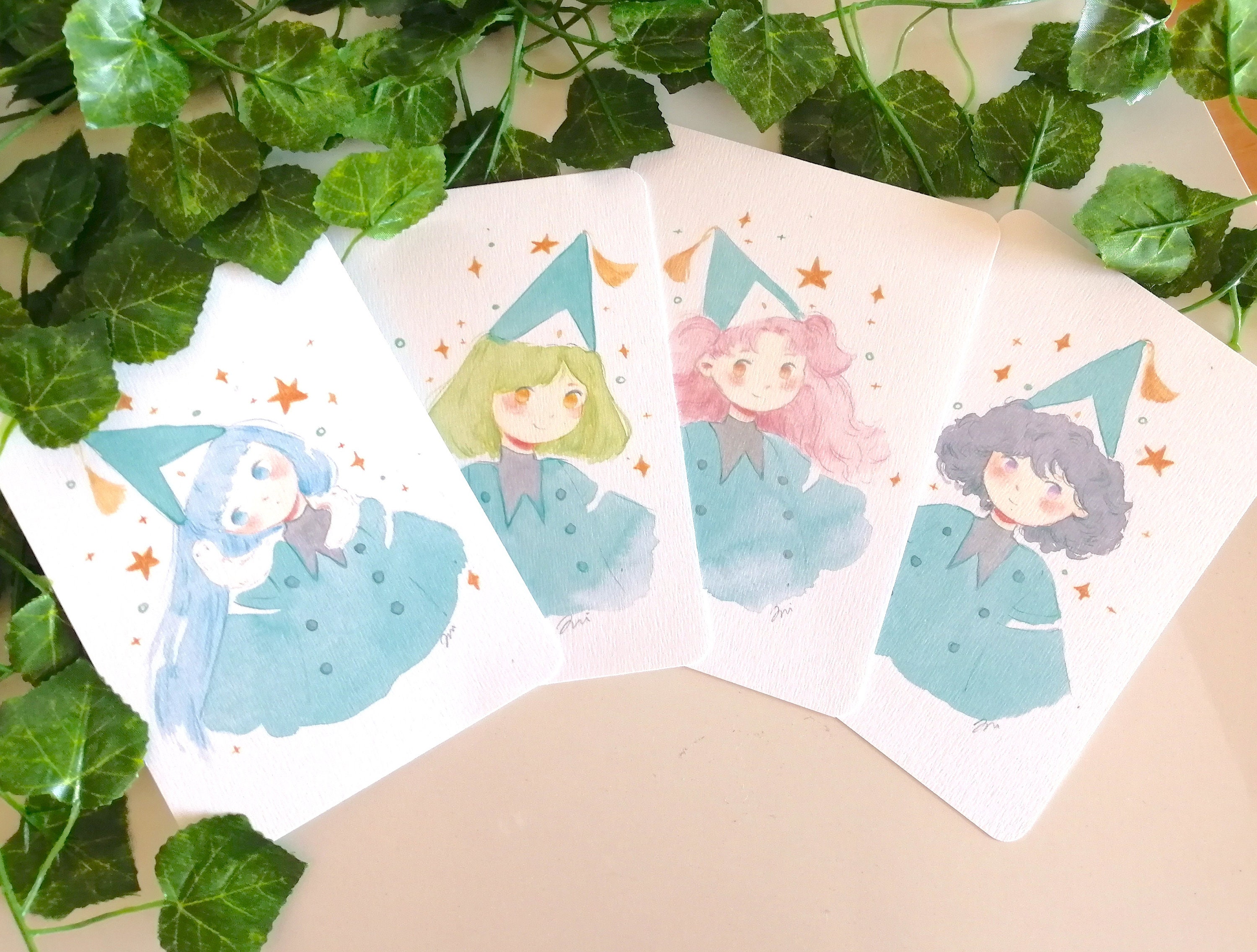 WITCH HAT ATELIER Mini Prints Coco Agott Richeh Tetia - Etsy Australia