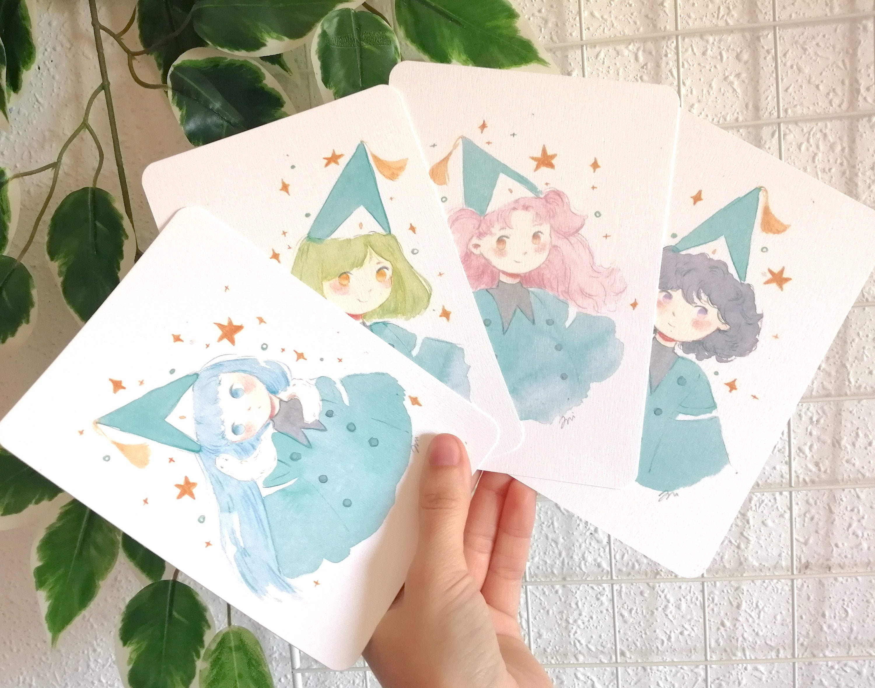 WITCH HAT ATELIER Mini Prints Coco Agott Richeh Tetia - Etsy Australia