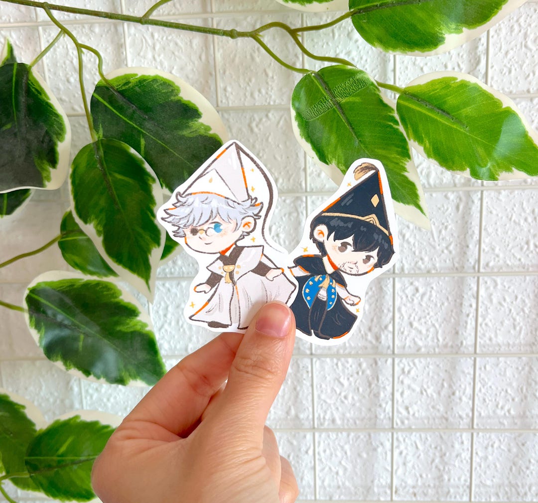 WITCH HAT ATELIER Stickers, Qifrey, Olruggio, Stickers, Anime Fanart ...