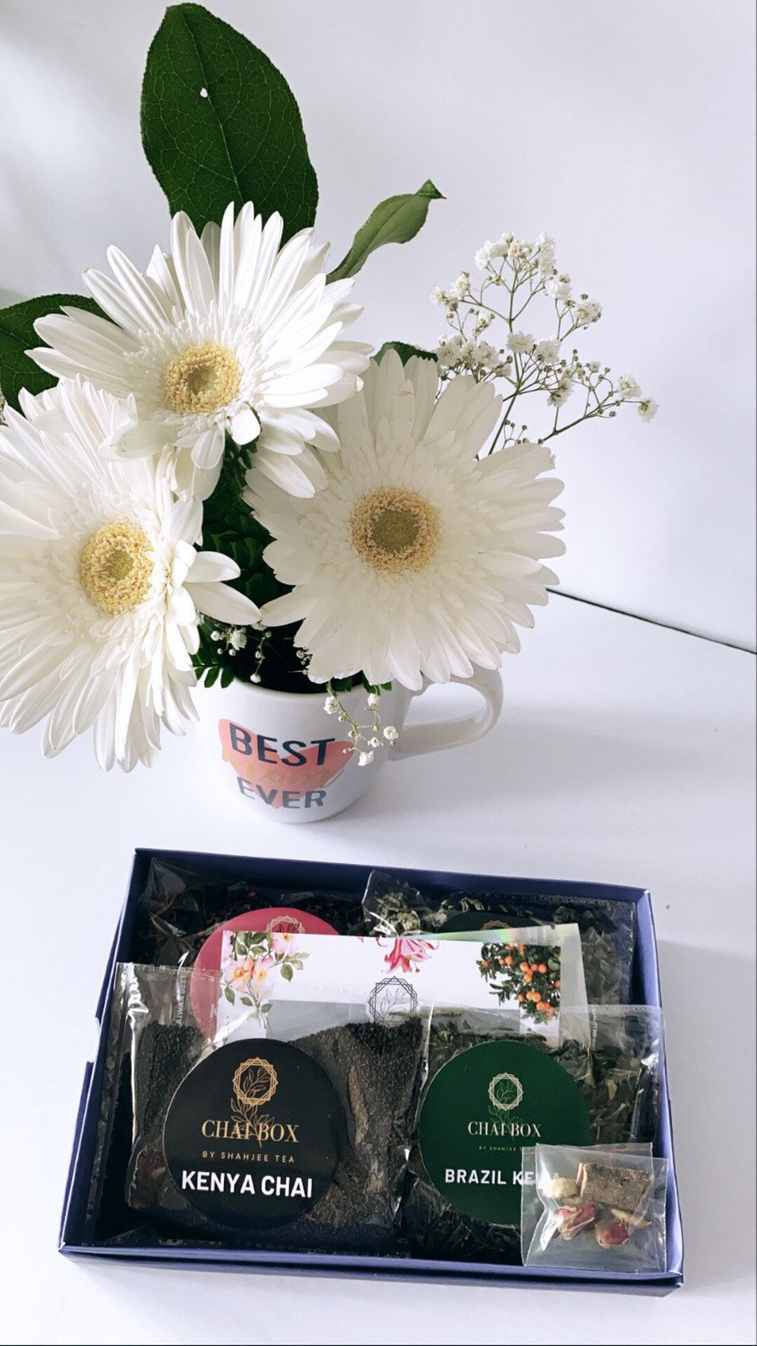 4 Loose Leaf Tea Box Gift Set | Birthday Giftbox, Gift for Her, Mom ...