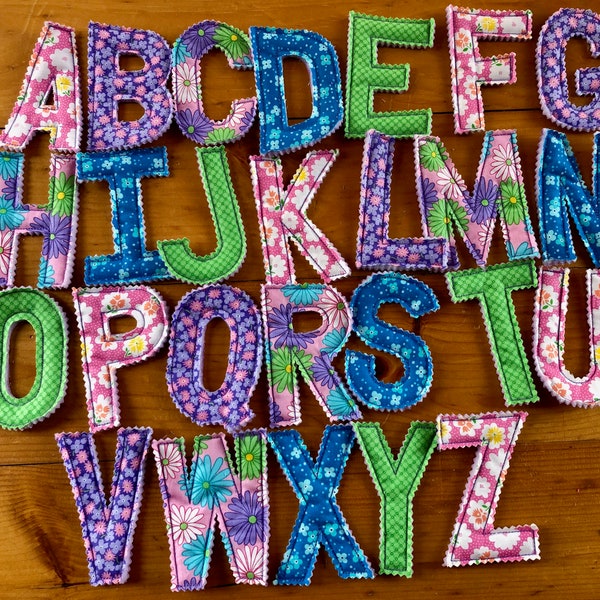 Plush Alphabet - Etsy