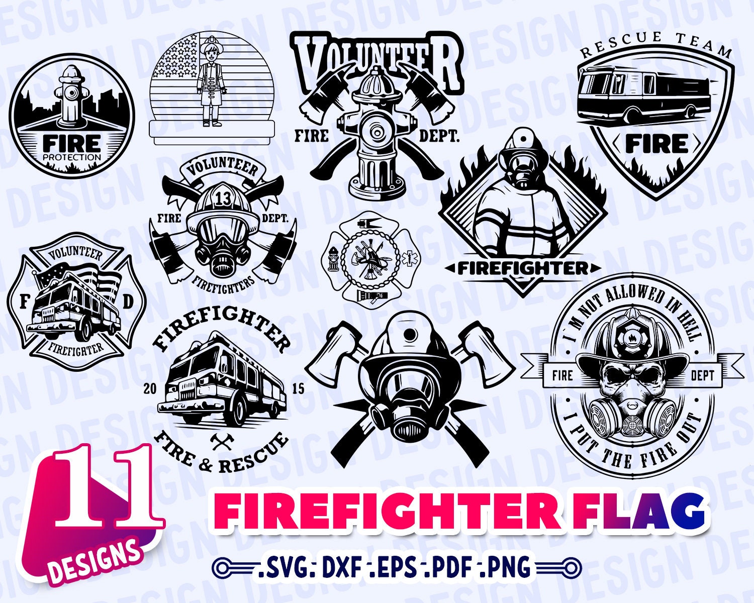 FIREFIGHTER FLAG SVG firefighter svg american flag svg | Etsy